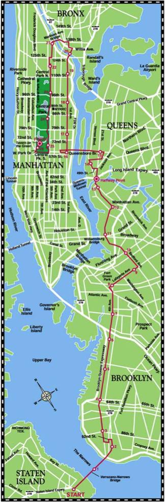 Reading the City: Pheidippides in New York