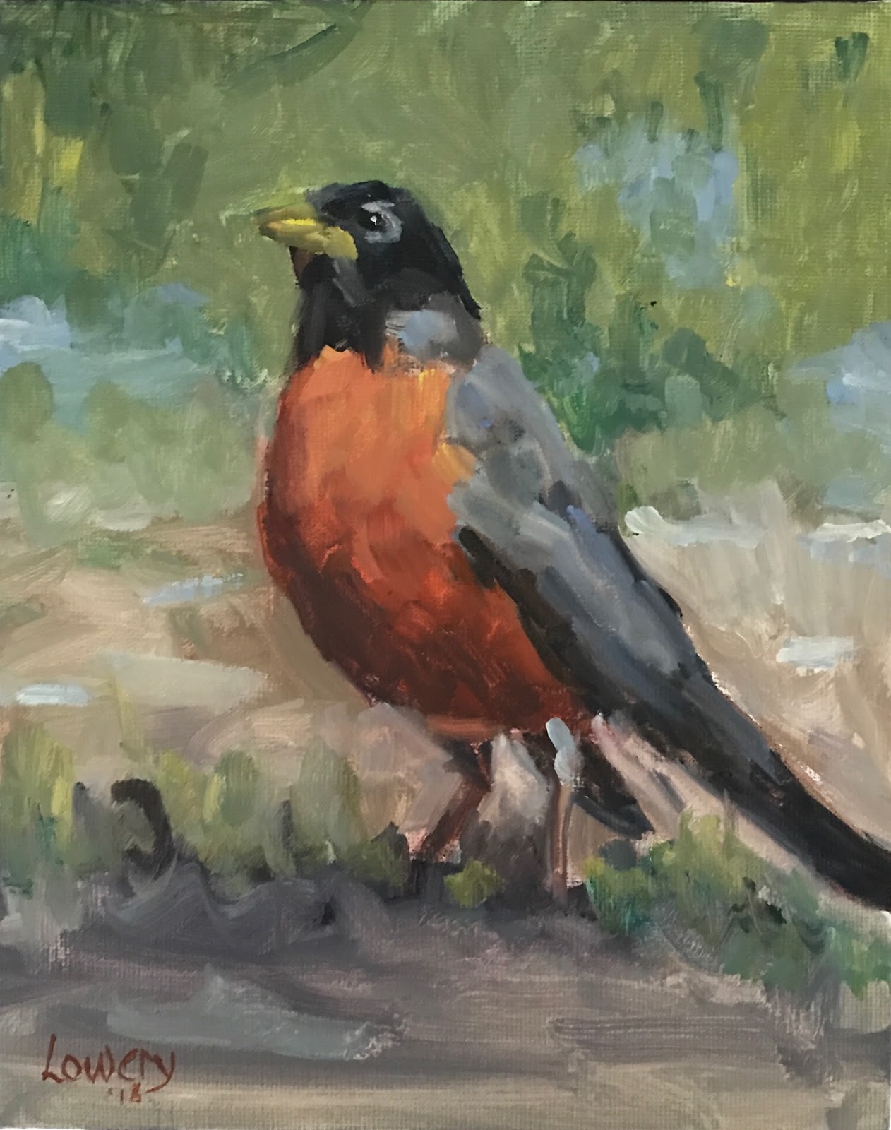 Wanda Lowery's Daily Painting