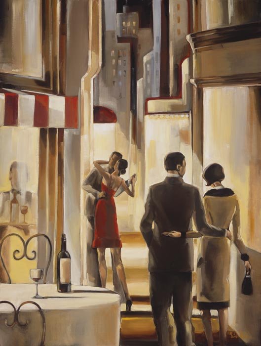 Maher Art Gallery: Trish Biddle | Fashion and Art Déco american painter