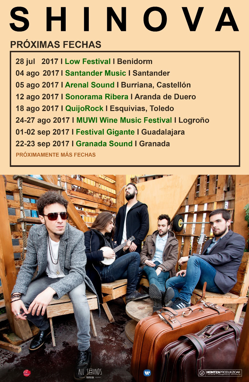 Shinova no descansa, sigue de tour | J-musind