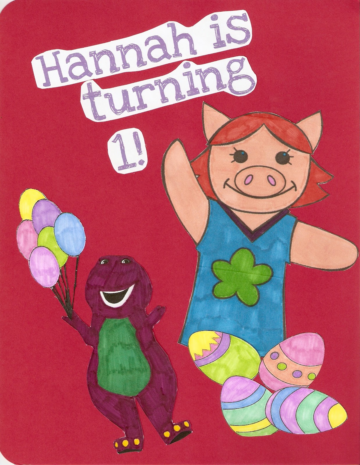 Heather's Mommy Life: Sprout birthday card entry