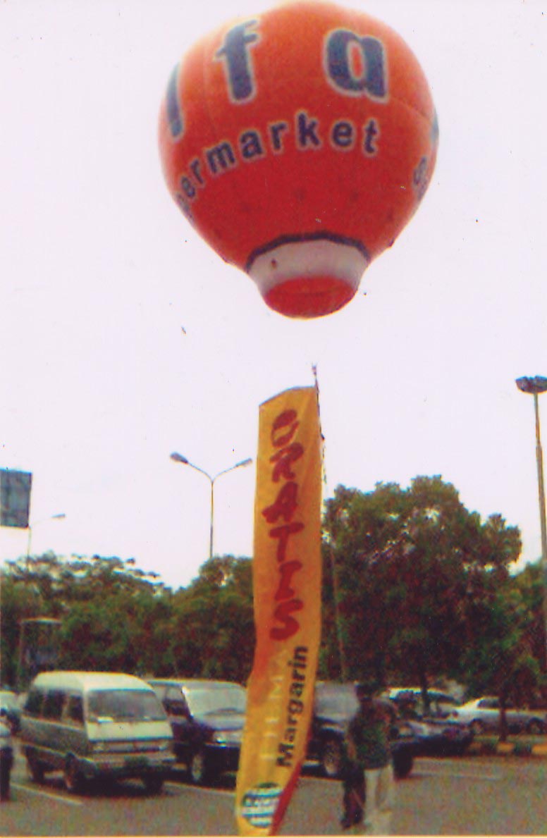 Mahkota Balon Semarang: balon iklan semarang
