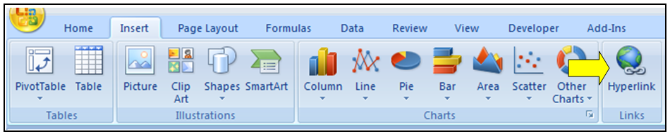 Excel Professor: Hyperlink to a new tab