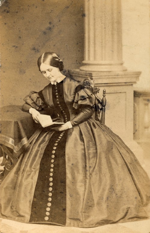 Patrick Spedding: Mary Motley Reading, ca.1860