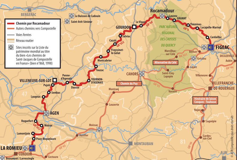 My Chemin de Compostelle--the Via Podiensis: Day 1: Paris to Moissac