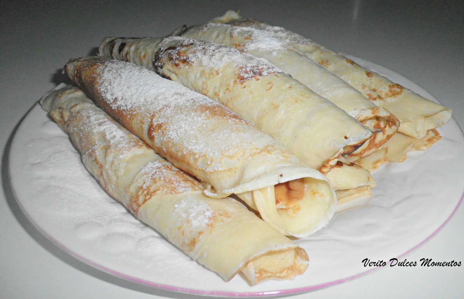 Verito Dulces Momentos: Panqueques con Manjar