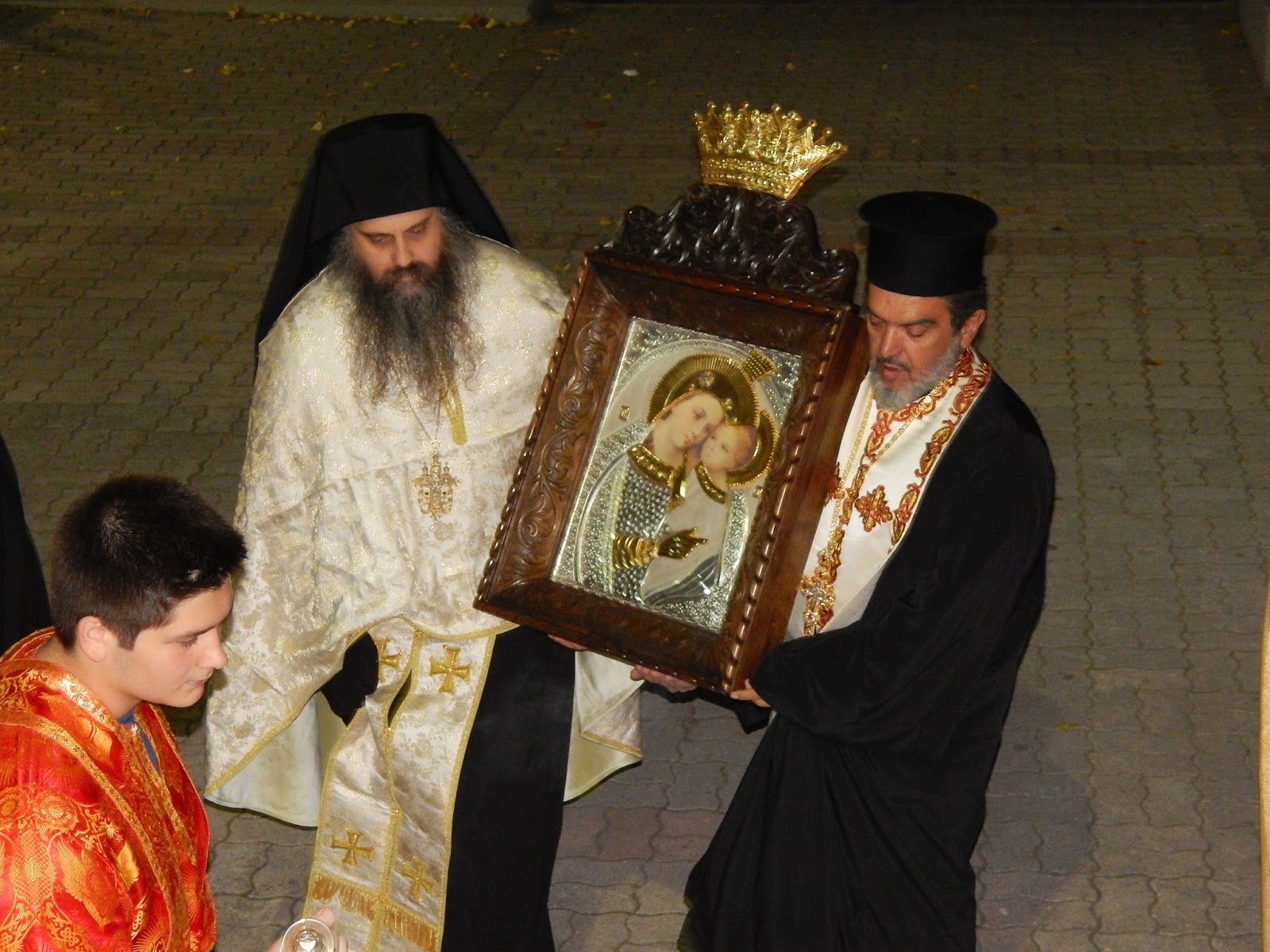 Ι.Ν. ΑΓΙΟΥ ΓΕΩΡΓΙΟΥ ΘΗΒΩΝ: Η ΘΑΥΜΑΤΟΥΡΓΗ ΕΙΚΟΝΑ ΤΗΣ ΠΑΝΑΓΙΑΣ ΤΗΣ ...