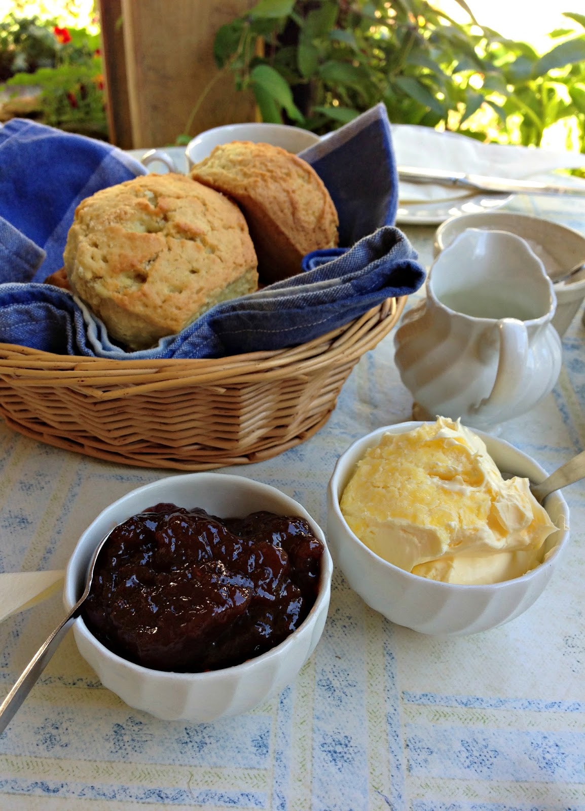 Cream Tea at Docton Mill, Devon | Little Apple Tree