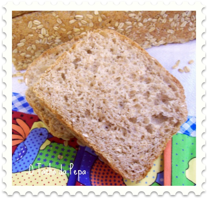 Pão integral - Com passo a passo - O tacho da Pepa