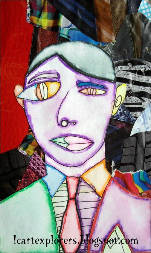 Lewis & Clark Exploratory Art: Picasso-Inspired Cubist Portraits