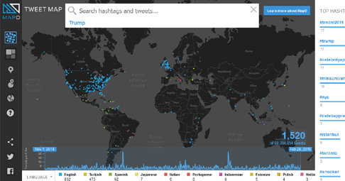 Maps Mania: The Twitter Search Map