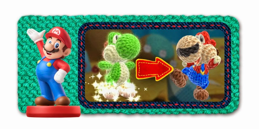Yoshi's Woolly World (Wii U) revela designs desbloqueados pelos amiibo ...