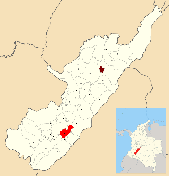 ALTAMIRA-HUILA: Geografia