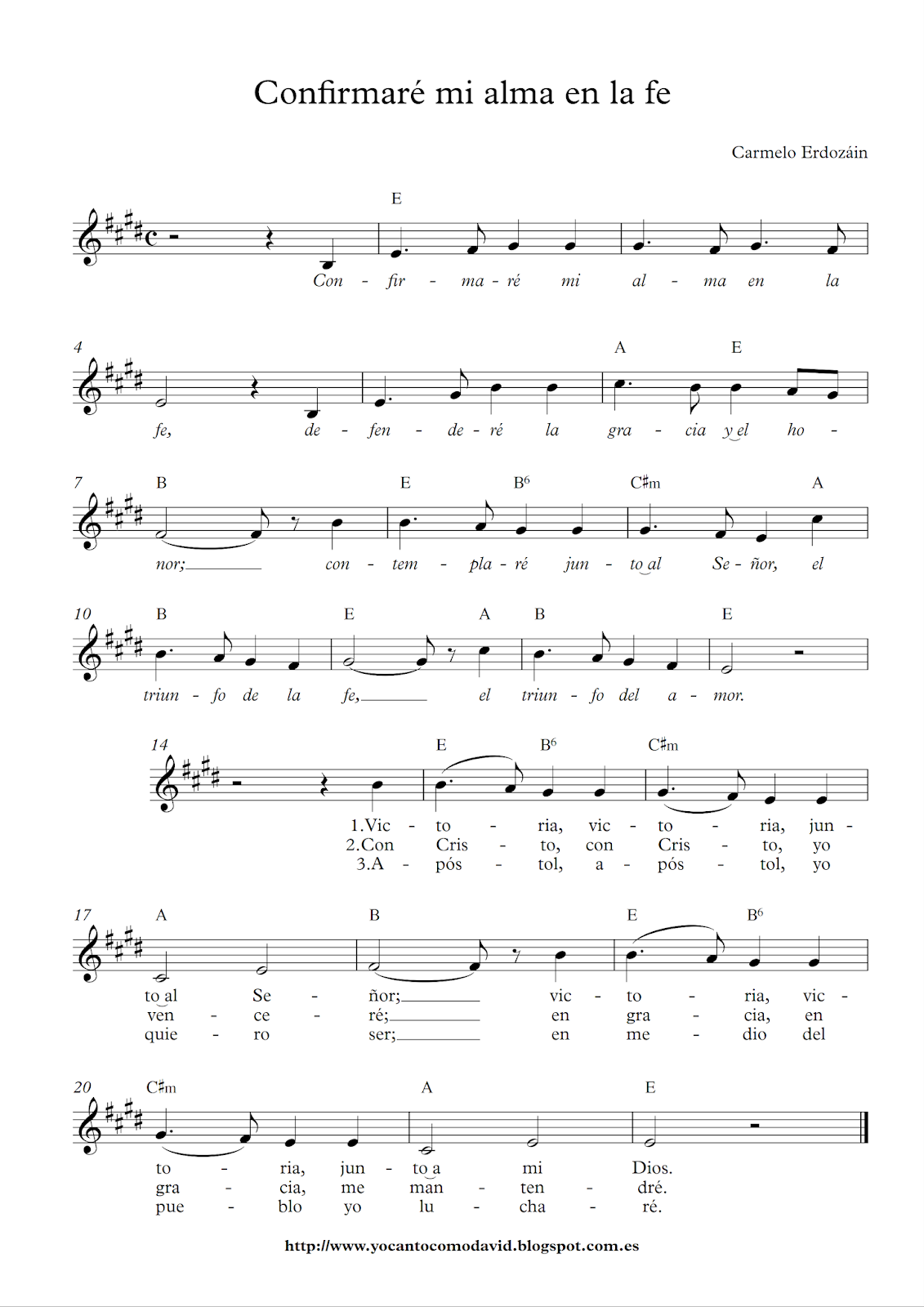 Yo canto como David: 2018