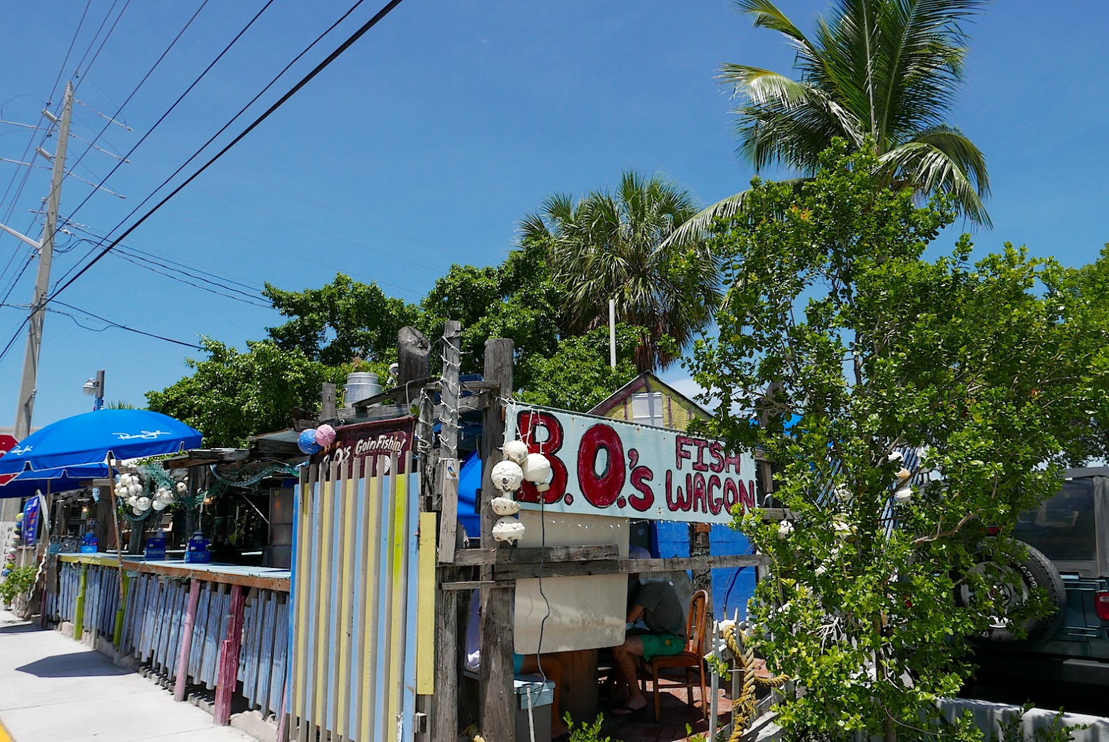 Josh and Joe Travels: BO's Fish Wagon Key West Florida