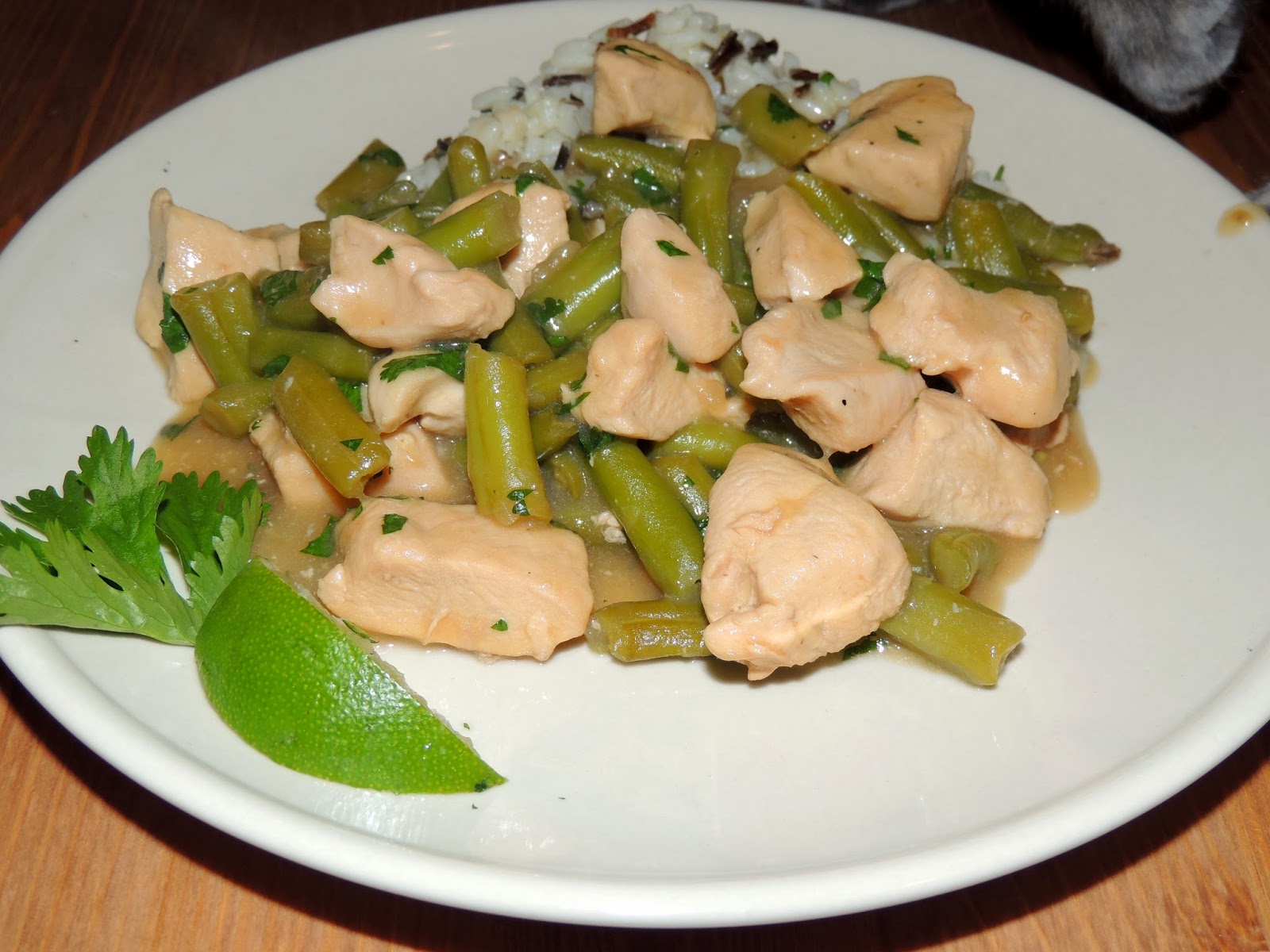 Gas Stove Girl: Coconut Lime Chicken with Green Beans