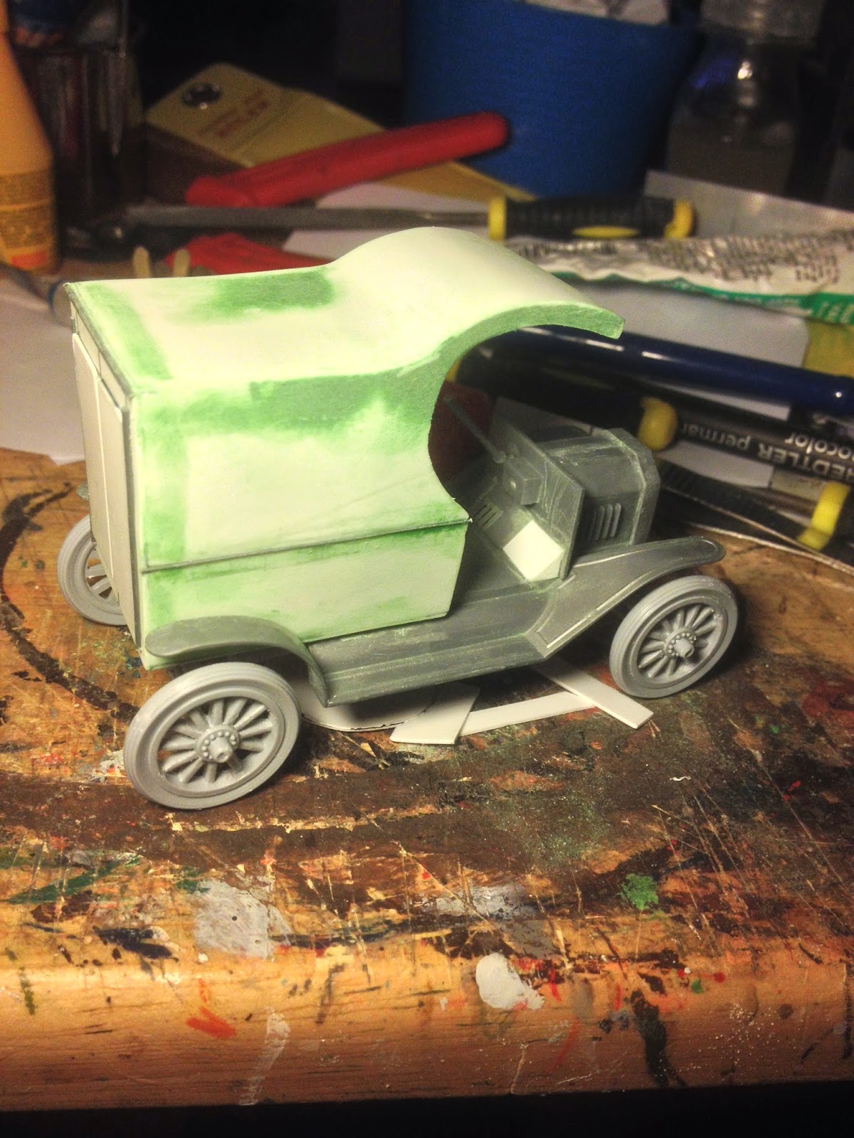 Scale Model Workbench: Ford model T conversion
