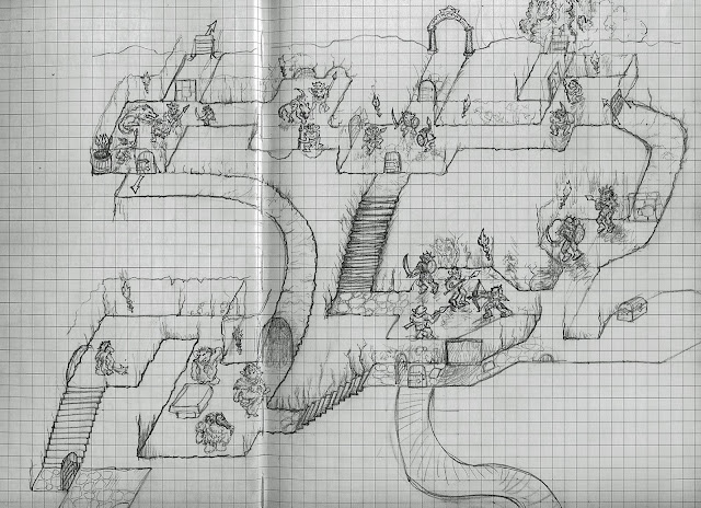 DND Maps: Red Dragon Lair