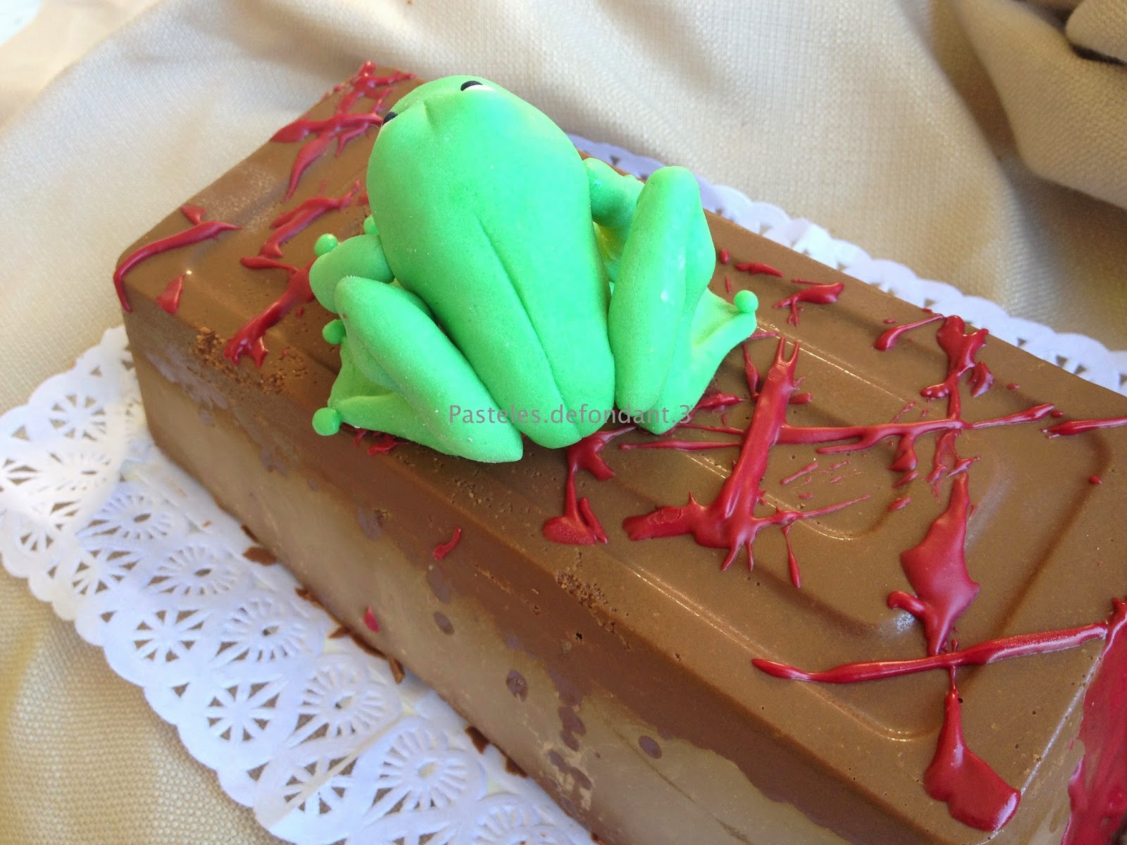 Rana | Pasteles de fondant