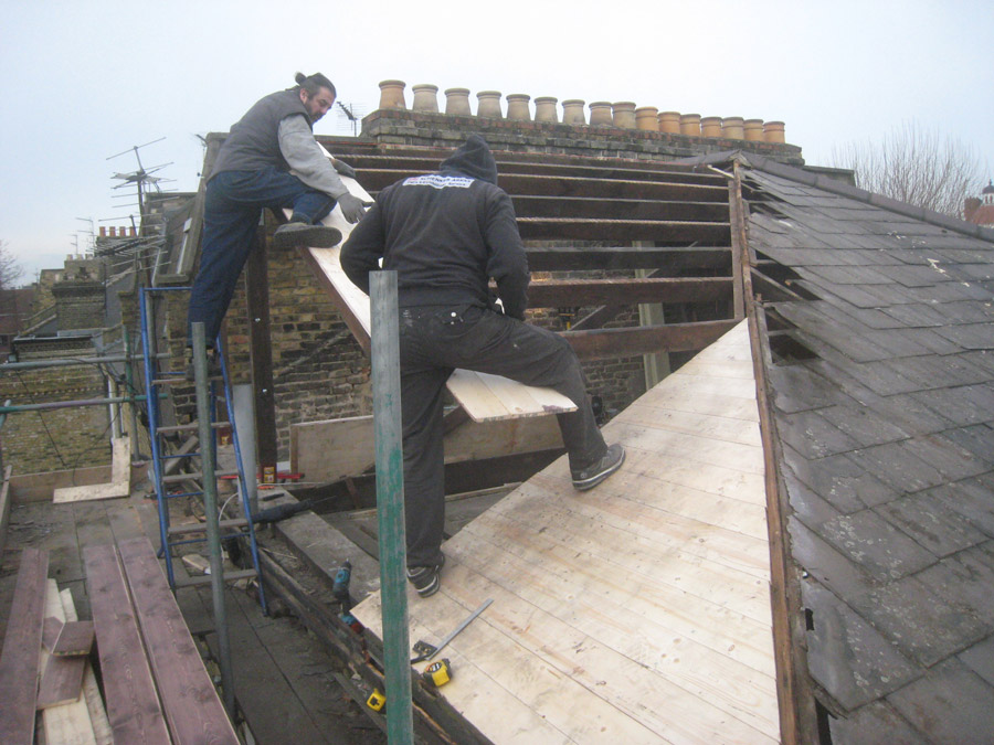 Design : Build: Dormer Construction: Planking