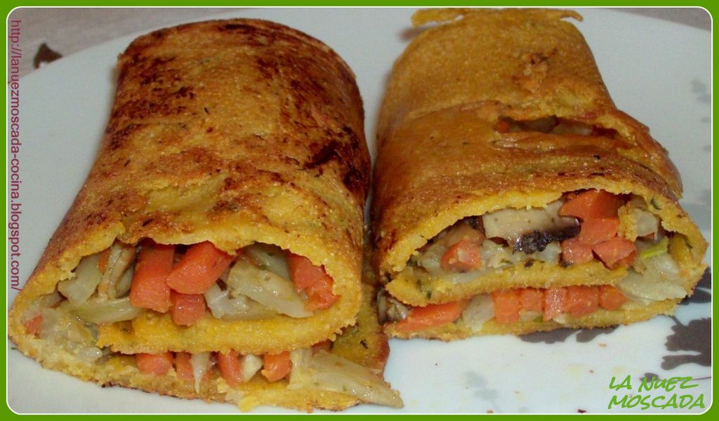 La Nuez Moscada: ROTOLO DI FRITTATA VEGAN CON CAROTE E FINOCCHIO ...