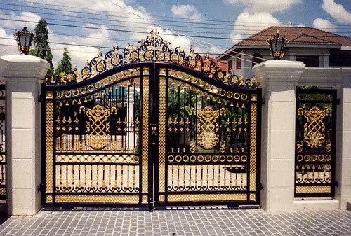 Desain Pagar Besi Cantik untuk Rumah Minimalis | 1001+ Desain Rumah ...