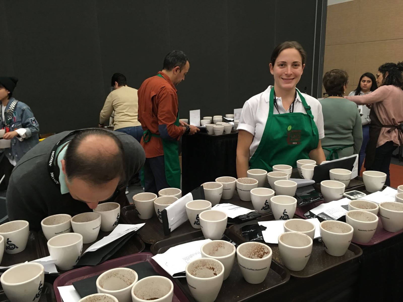 Artisan Coffee in N. America: Cupping Great Coffee at IWCA-SCA Cupping