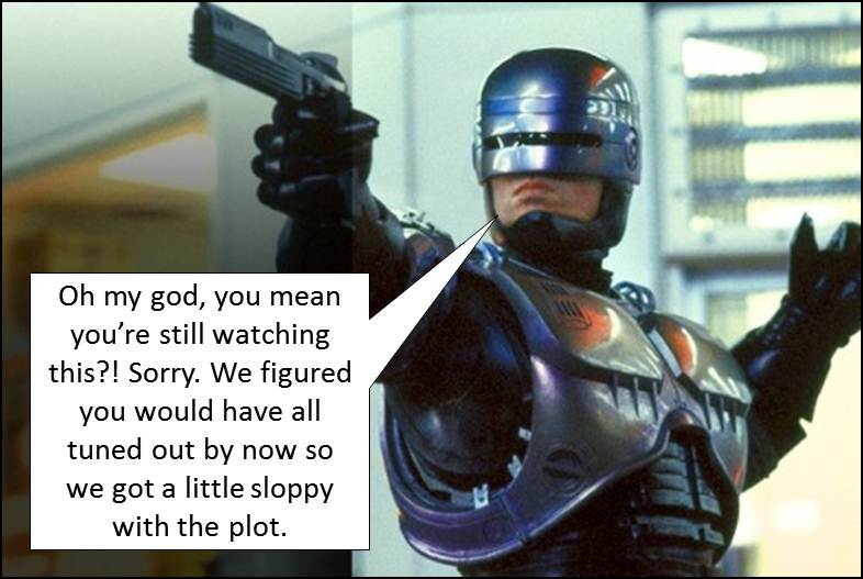 Double-headed Shart Attack: Terrible Movie Reviews: RoboCop