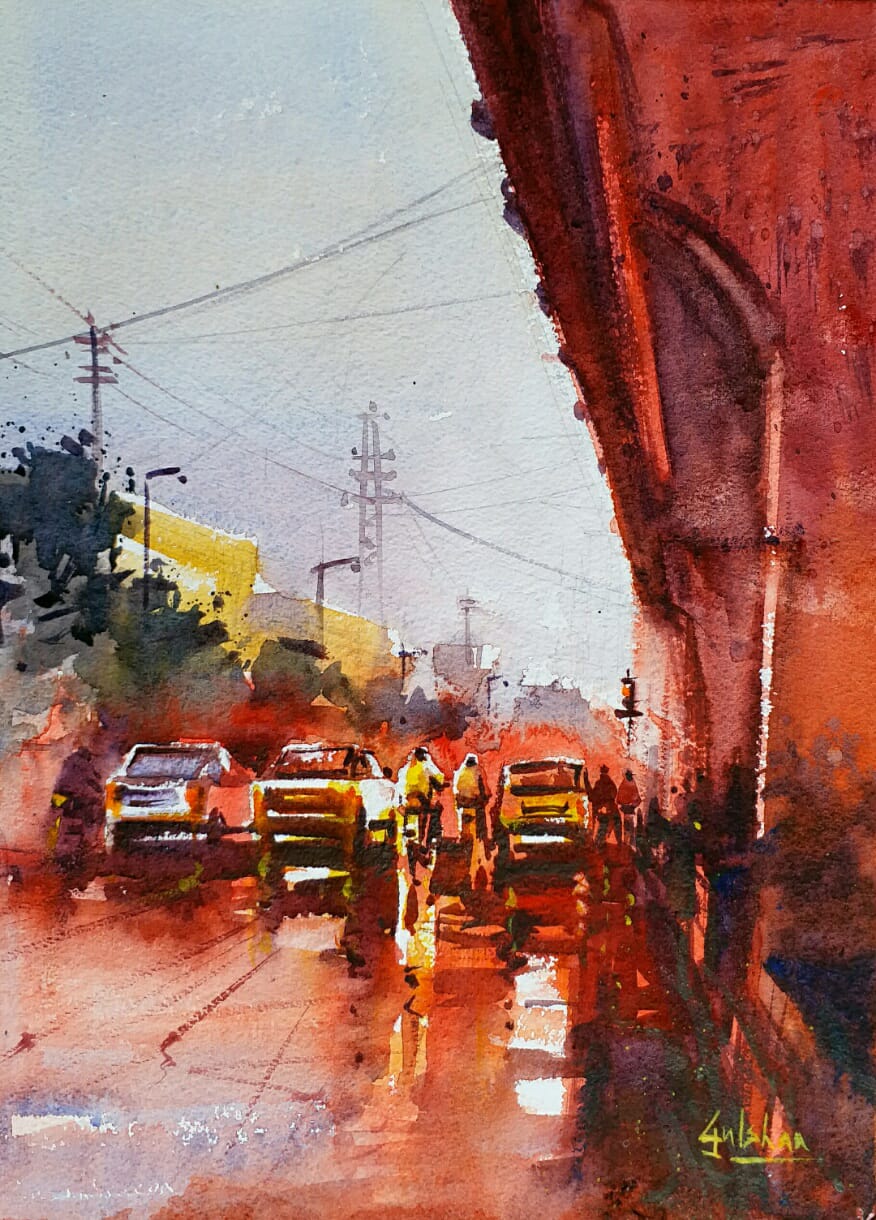 The Watercolour Log: Watercolour Paintings 36