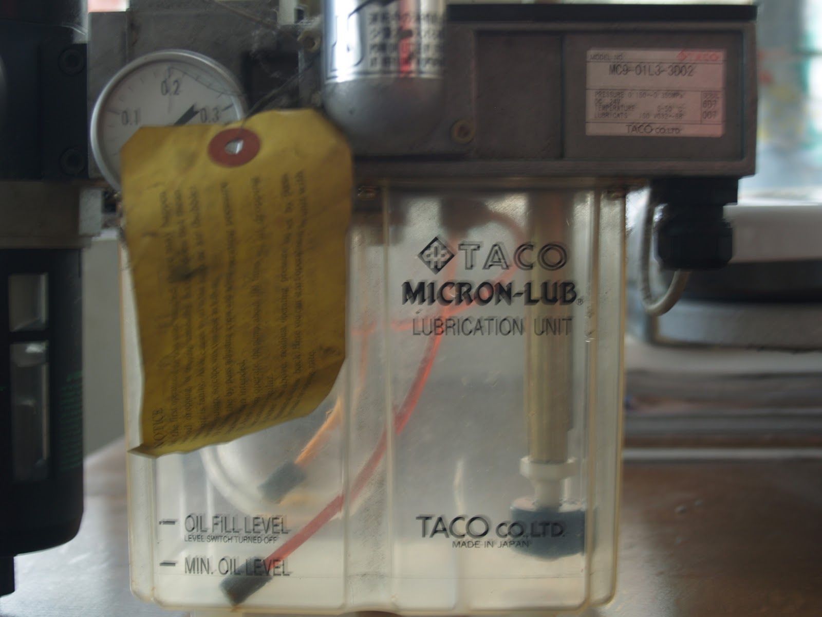 For sale: TACO Micron Lub Lubrication Unit MC-9 Series for Php 10,000 ...
