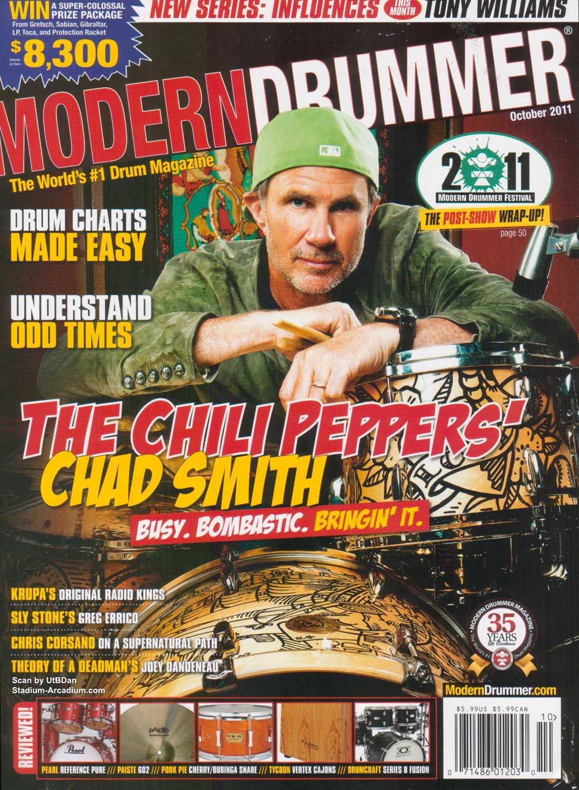 Red Hot Chili Peppers Brasil: Entrevista do Chad Smith para "Modern ...