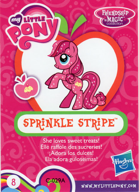 MLP Sprinkle Stripe Blind Bag Cards | MLP Merch