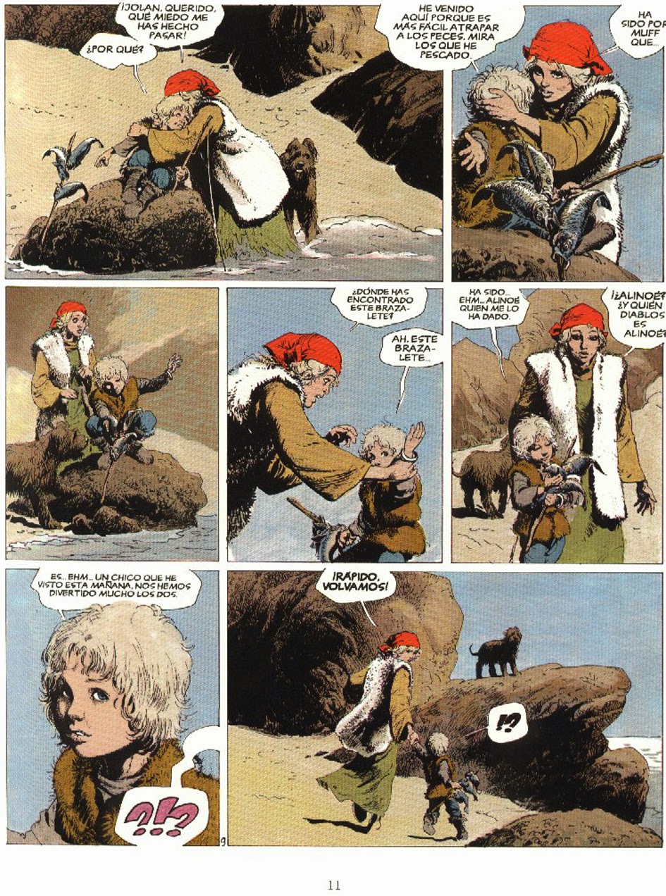 Los comics de Machete: Thorgal (8) Alinoé
