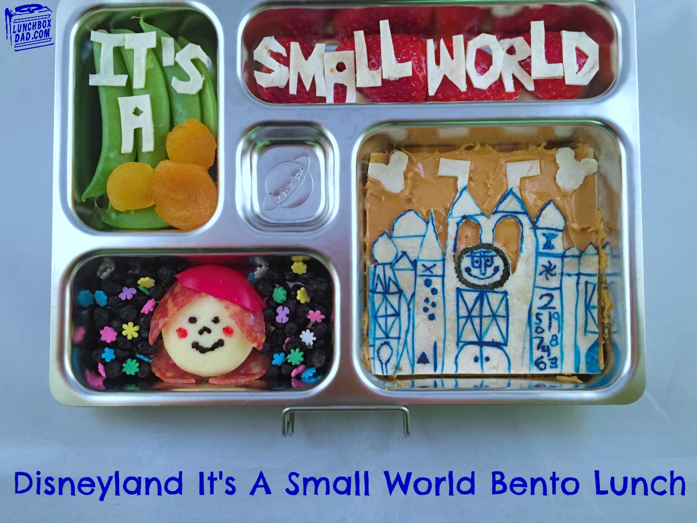 Lunchbox Dad: Disneyland It's a Small World Lunch