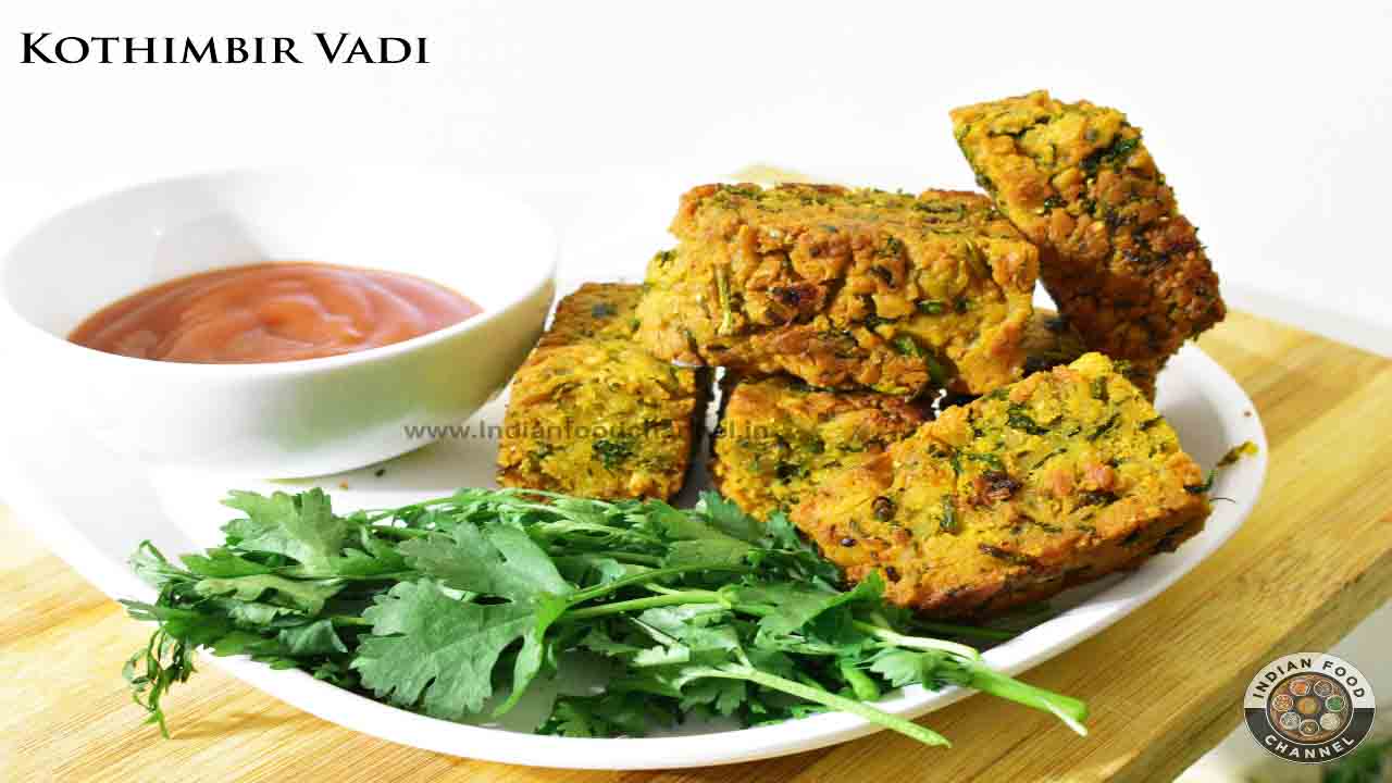 कोथिम्बीर वड़ी-How to Make Kothimbir Vadi - Indian Food Channel