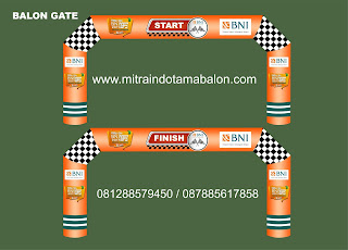 Jual Balon Gate Murah | Desain Sesuai Permintaan