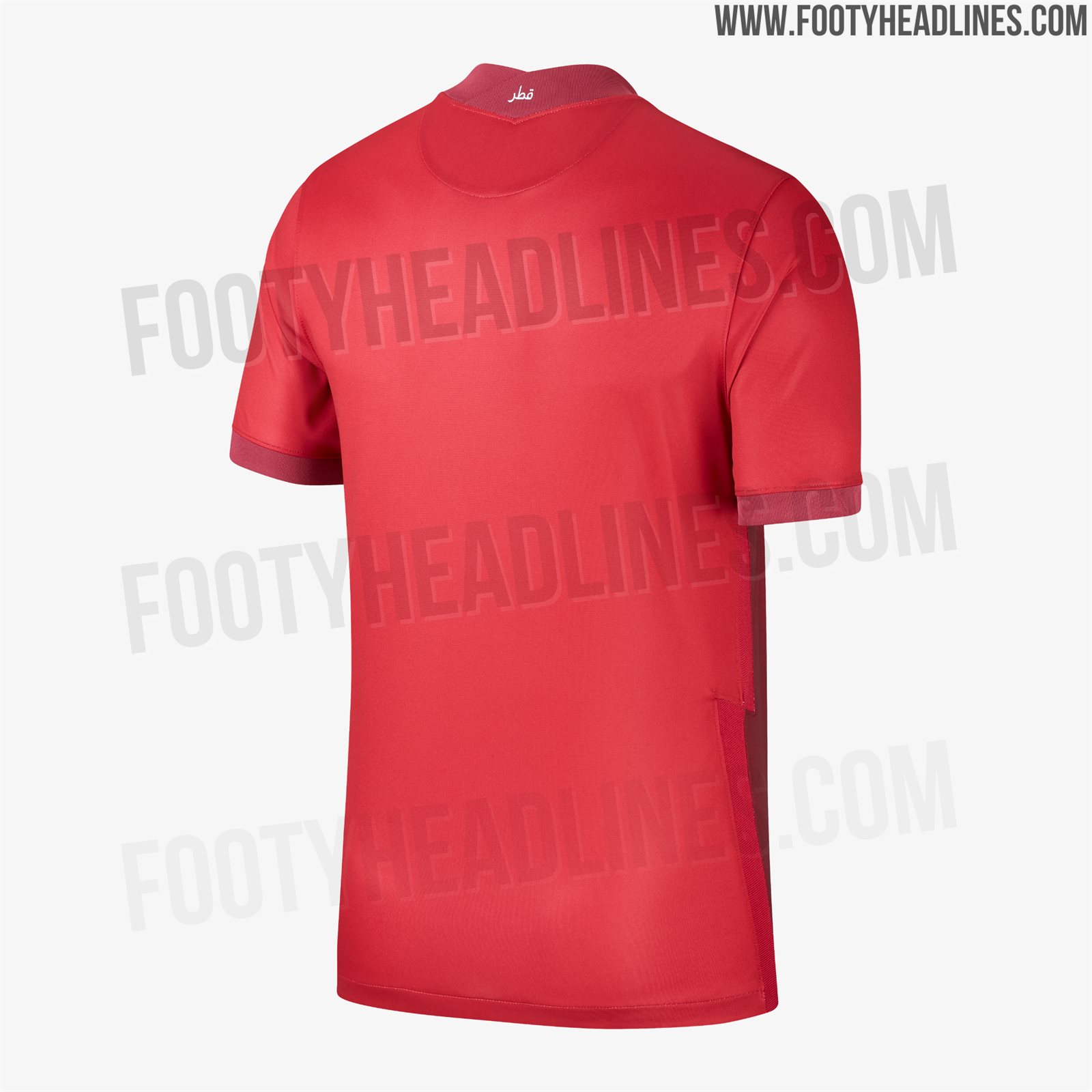 Bespoke Nike Qatar 2020 Home Kit Leaked - Footy Headlines