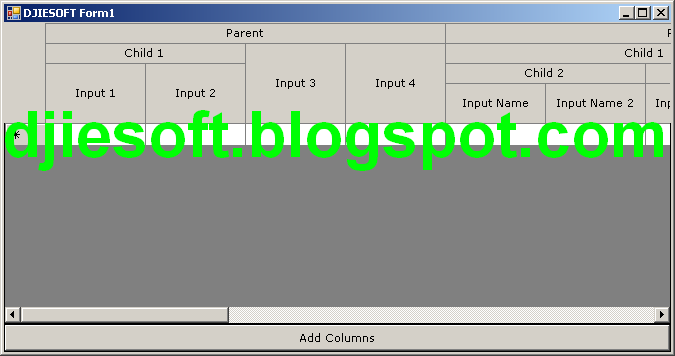 Merge Banded Column Datagridview VBNET Belajar Vb Net Merge Banded Column Datagridview VBNET Belajar Vb Net
