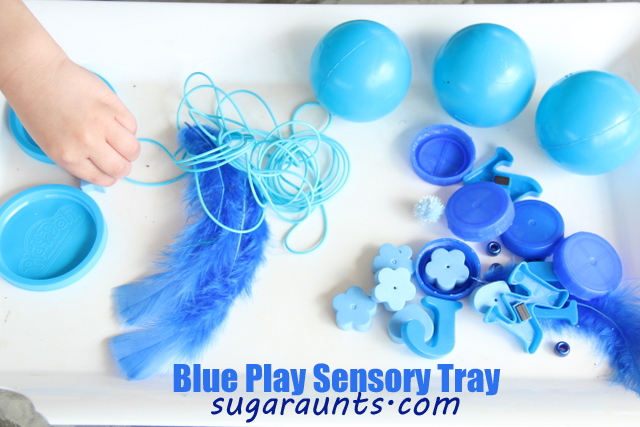 Blue Sensory Play for Toddlers - The OT Toolbox