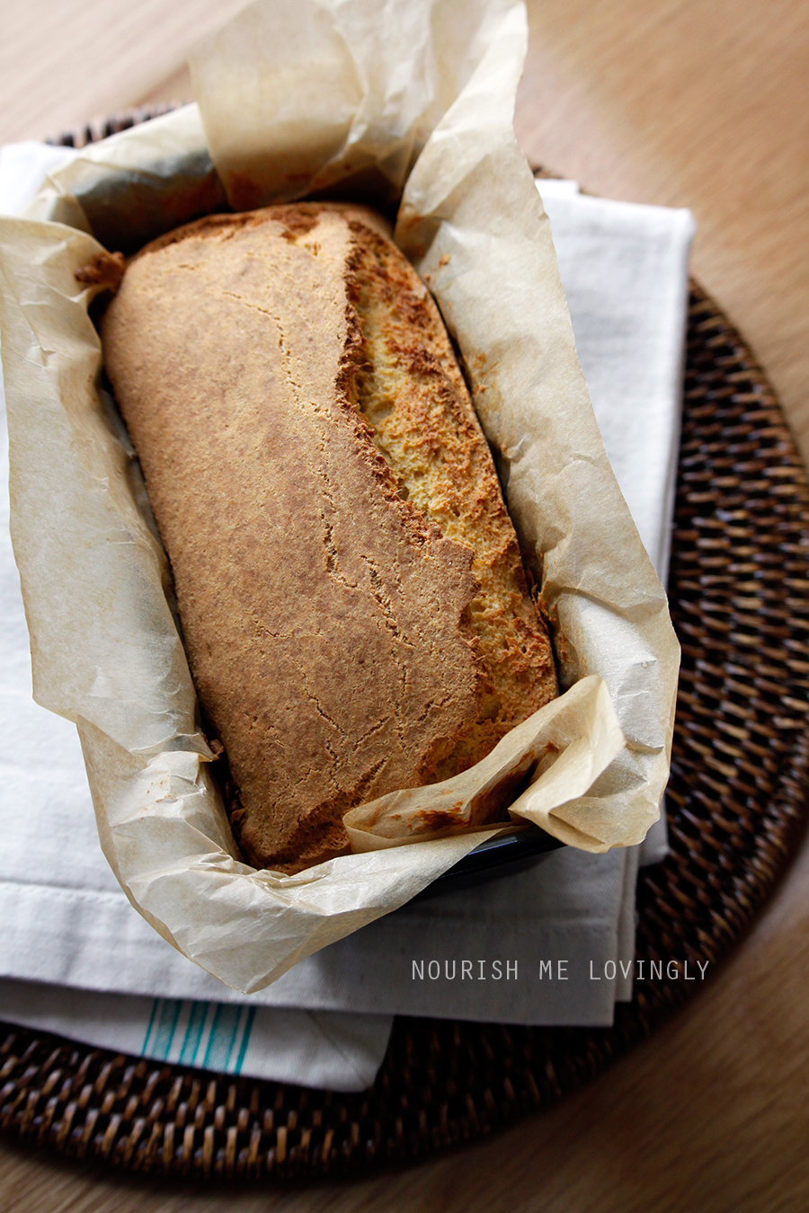 Nourish me lovingly: Grain-free almond bread (GAPS, PALEO, V)