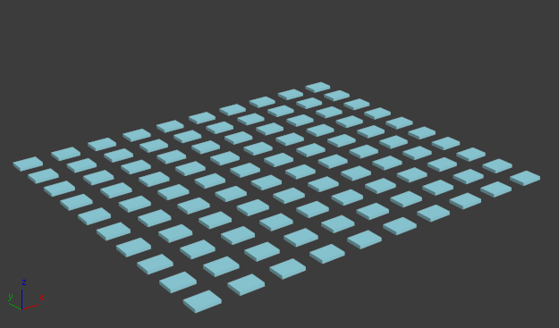 Crear una matriz de objetos en 3D STUDIO - AYTUTO Blog