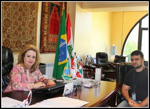 Ronald Mansur: Entrevista com a Consul Honorária Siham Harati - no LÍBANO