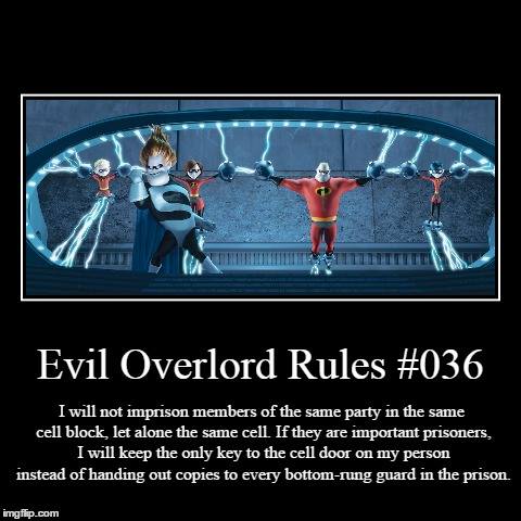 Scott M. Baker: Evil Overlord Rules, Part 2