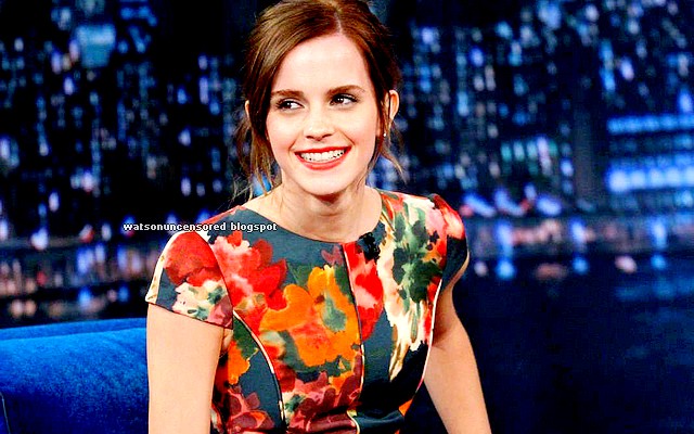 Emma Watson Jimmy Fallon