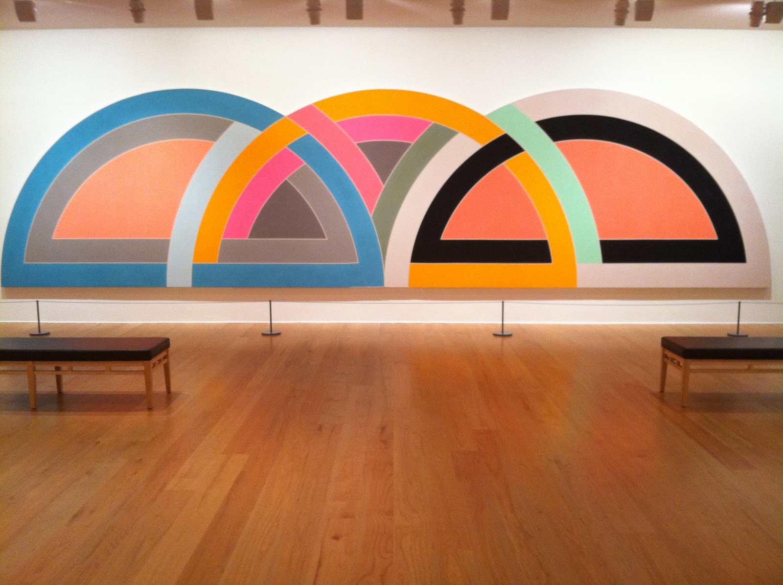 DA HEN HOUSE: "Damascus Gate I, 1969" Frank Stella; "Untitled", 1969 ...