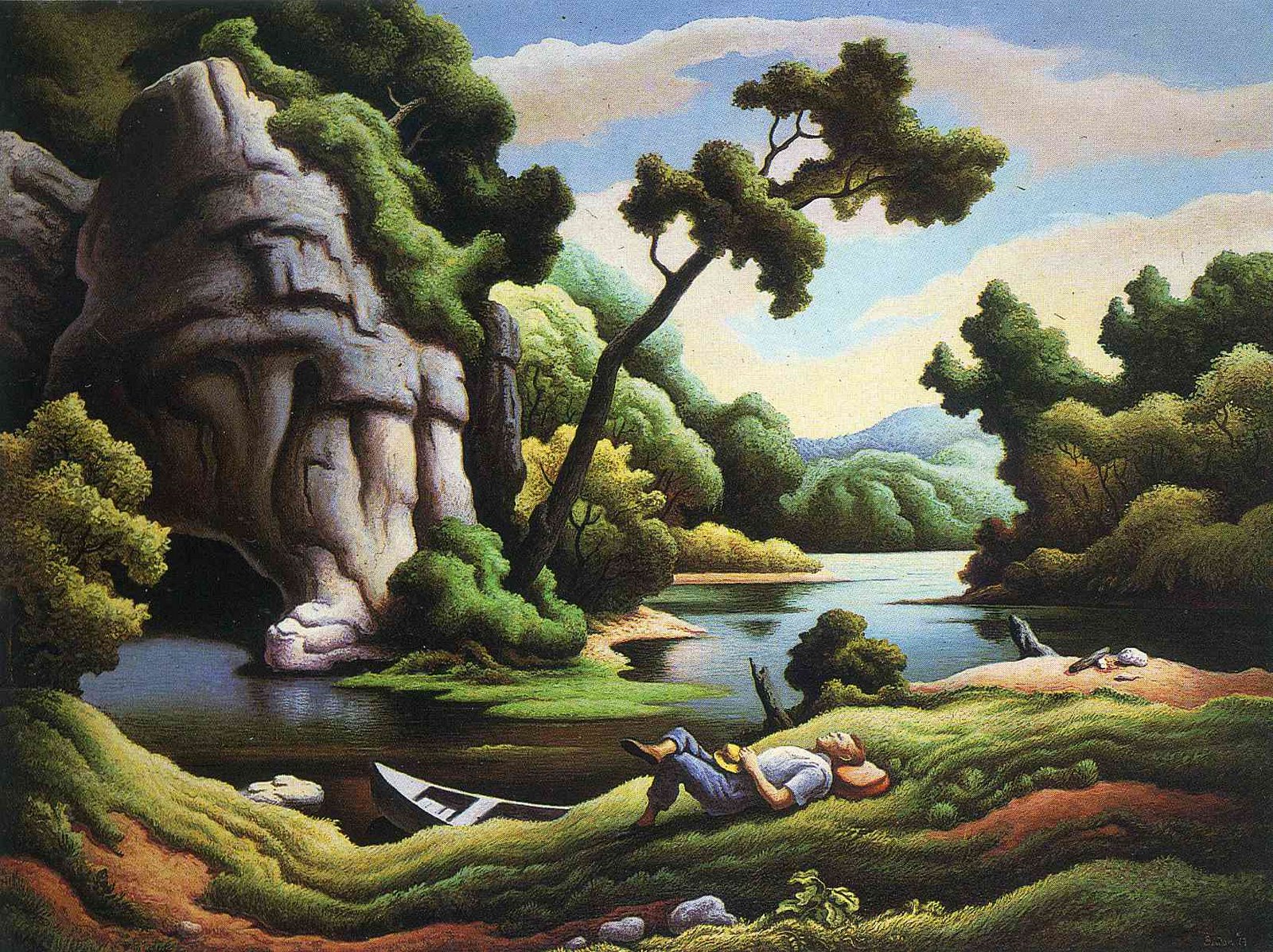 ScreaminJay Art Blog: Thomas Hart Benton