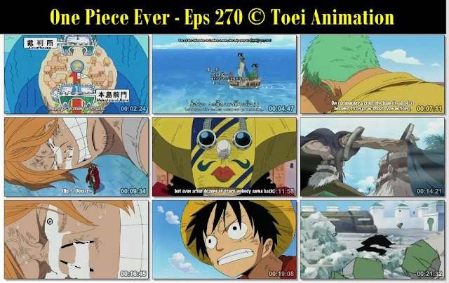 One Piece Ever: Episode 270 - Give Robin Back! Luffy vs. Blueno!