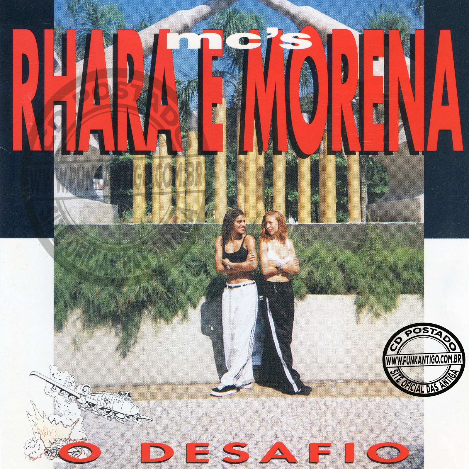 MCS RHARA E MORENA DESAFIO (CD SONOPRESS 1501-98)1998 - Site Funk antigo