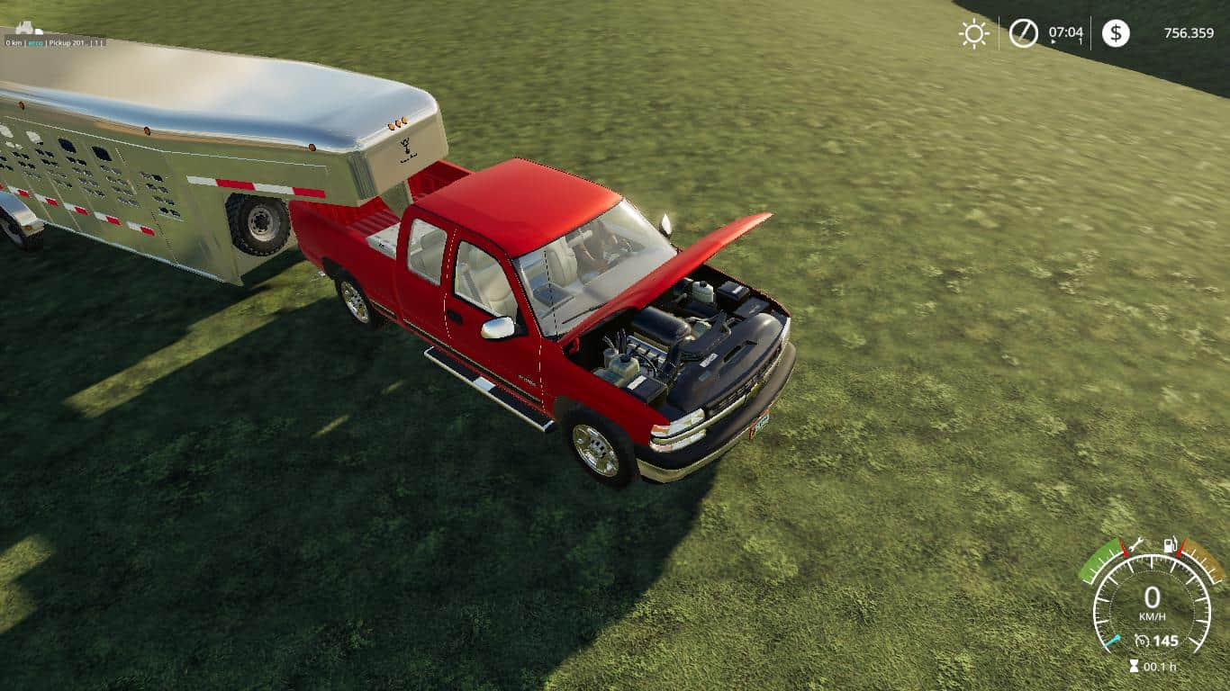 FS19 Chevrolet Silverado 1500 99 v1.0 - FS 19 & 22 USA Mods Collection