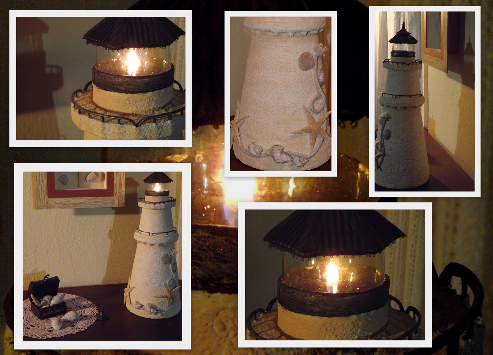 HACIENDO MANUALIDADES: UN FARO con luz propia